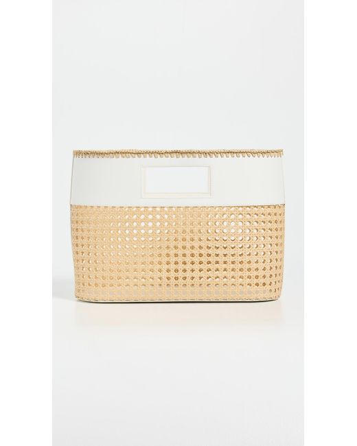 BTB Los Angeles Ellie Small Tote in Natural | Lyst