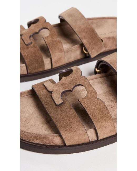 Tory Burch Ines Sport T Slides | Lyst