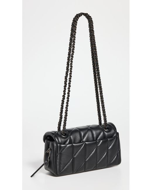 COACH Quilted Leather Tabby 20 Shoulder Bag in Black | Lyst