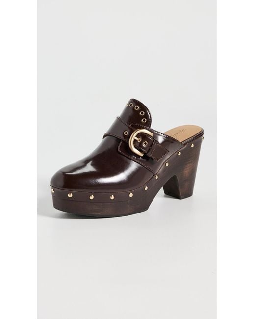 Madewell Finneas Clogs in Brown | Lyst
