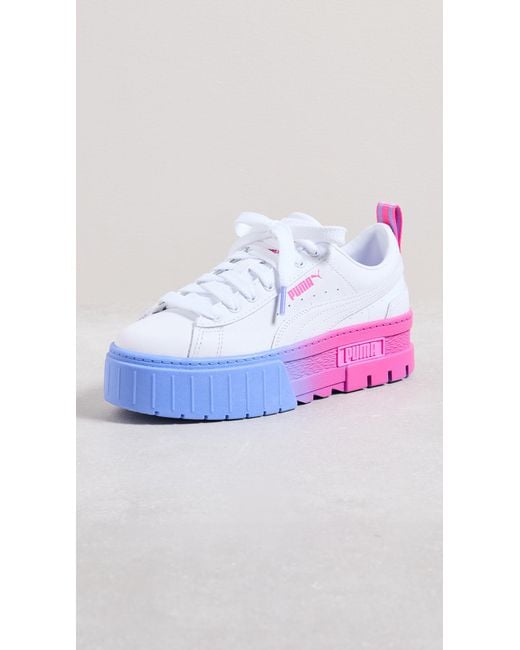 PUMA Mayze Fade Sneaker in Pink | Lyst