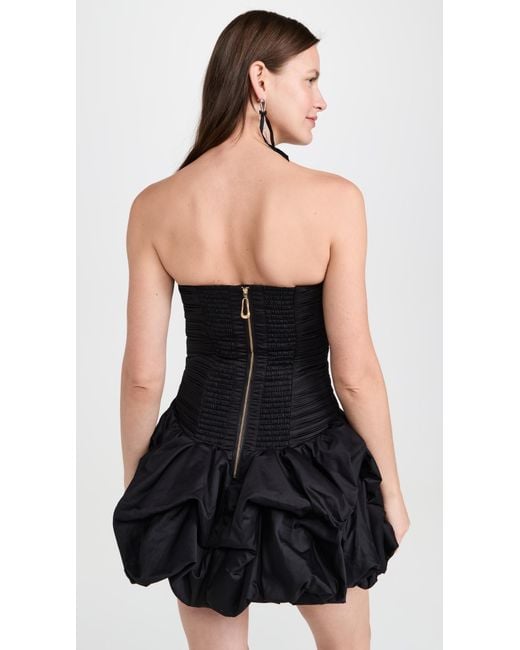 Aje. Violette Bubble Hem Mini Dress in Black | Lyst