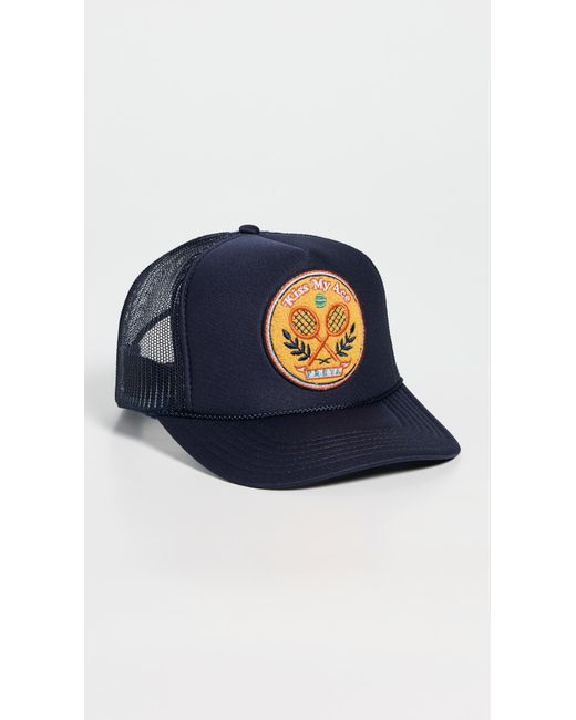 Freya Kiss My Ace Trucker Hat in Blue | Lyst