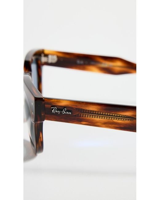 Ray-Ban Mega Hawkeye Sunglasses in Blue | Lyst