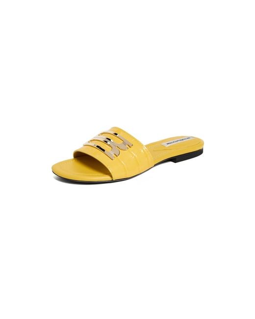Victoria Beckham Slides in Yellow | Lyst