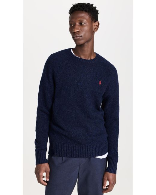 Polo Ralph Lauren Poo Raph Auren Donega Weater Ancient Navy Donega in Blue for Men | Lyst