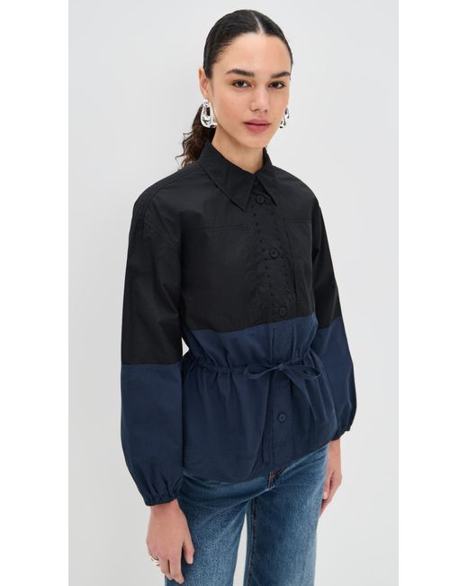 Ulla Johnson Arlo Jacket in Blue | Lyst