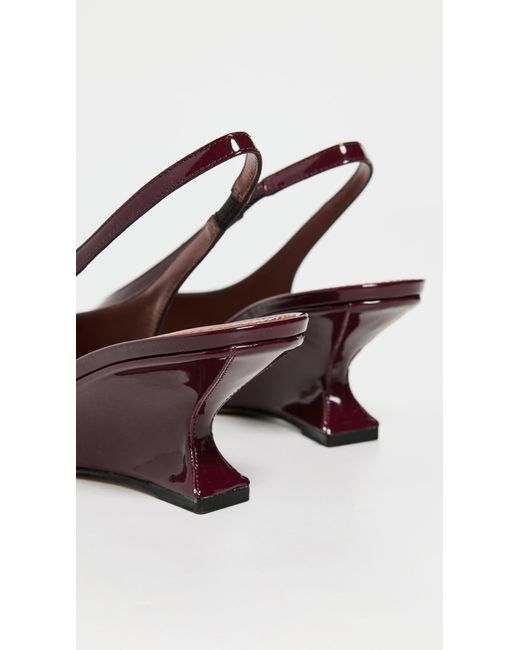 Paris Texas Nina Slingback Heels 50Mm | Lyst