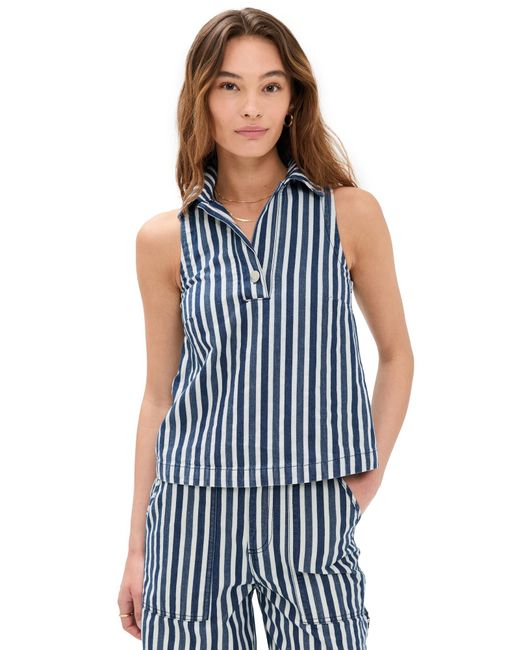 ALIGNE Peg Top in Blue | Lyst