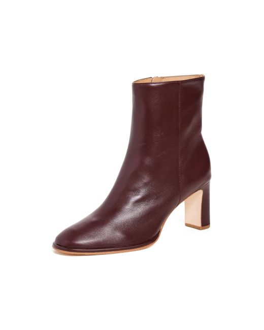 Reformation Gillian Ankle Boots in Brown | Lyst
