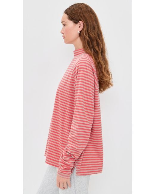 Fp Movement Striped Restoration Layer Tee in Pink | Lyst