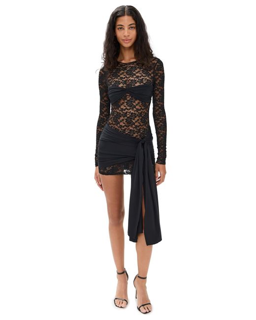 Lioness Midnight Mini Dress in Black | Lyst
