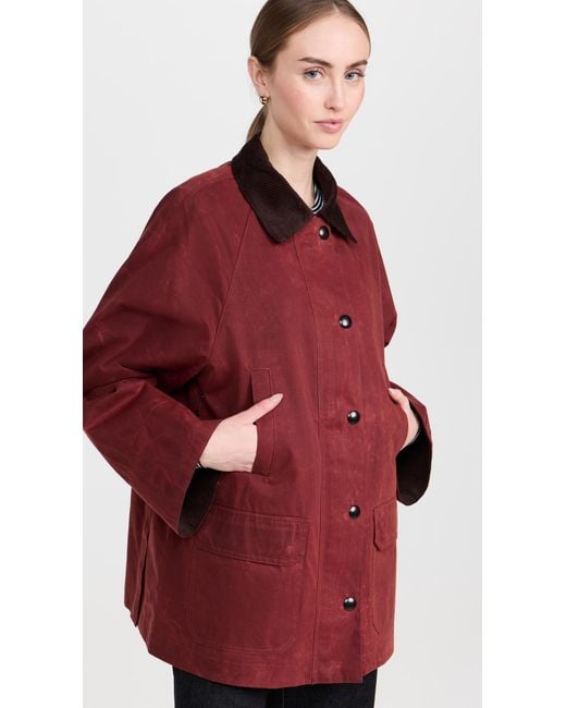 Alex Mill Chiltern Street Barn Jacket in Red | Lyst