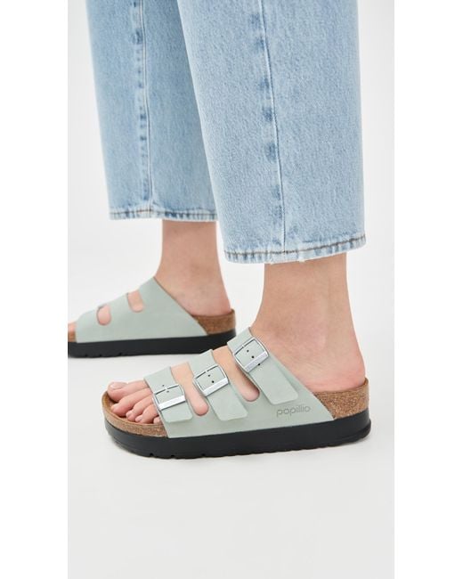 Birkenstock Florida Platform Flex Sandals | Lyst