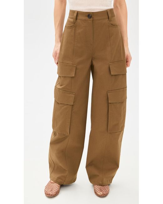 A.L.C. A. L.C. Bea Pants in Green | Lyst