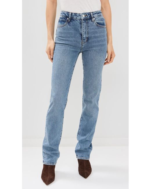 FRAME The Ruler Jeans in Blue | Lyst