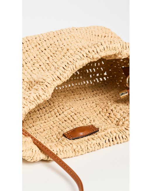 Ulla Johnson Lali Mini Pouch in Natural | Lyst