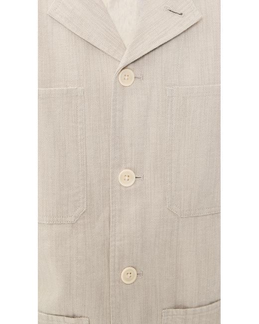 Alex Mill Arthur Work Jacket in Natural for Men | Lyst