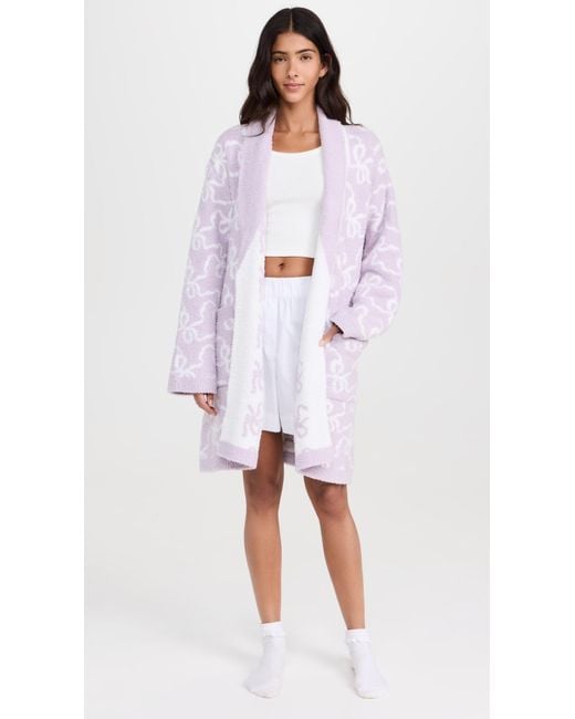 LoveShackFancy Teddy Robe in Purple | Lyst