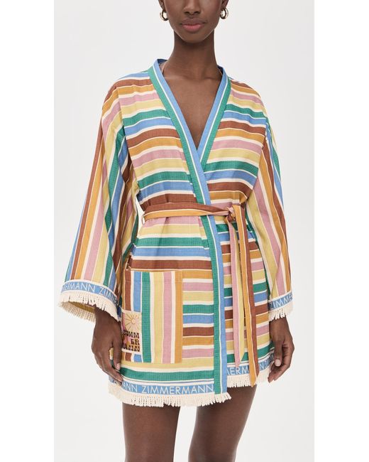 Zimmermann Everley Robe | Lyst