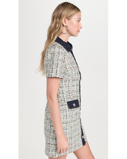 Cinq À Sept Anya Boucle Pammy Dress | Lyst