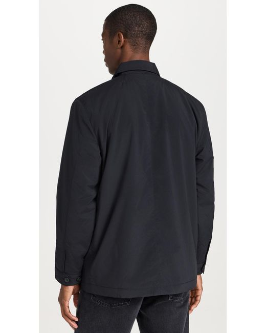 Faherty Oveent Fied Jacket Winter Back in Black for Men | Lyst