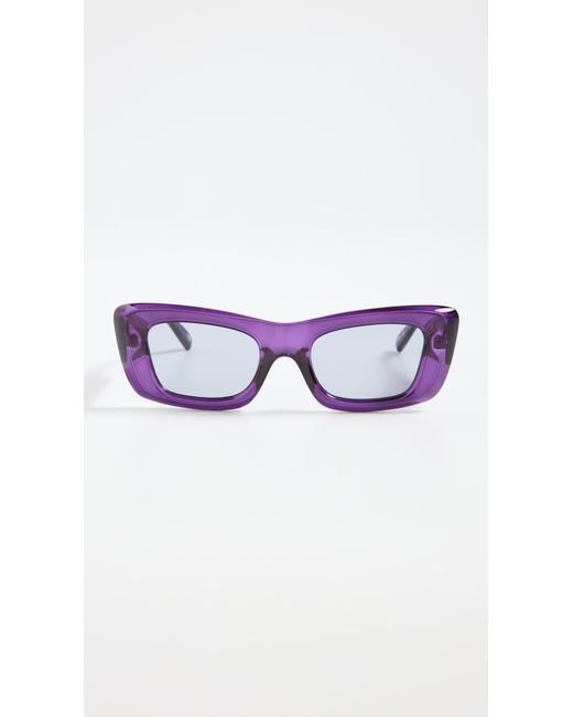 Le Specs Dopamine Limited Edition Sunglasses in Purple | Lyst