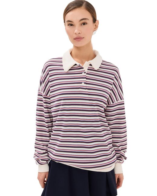 Lioness Rugby Jersey Top in Red | Lyst