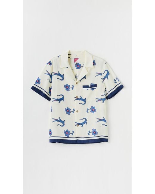 Tombolo Reptile Dysfunction Shirt in White | Lyst