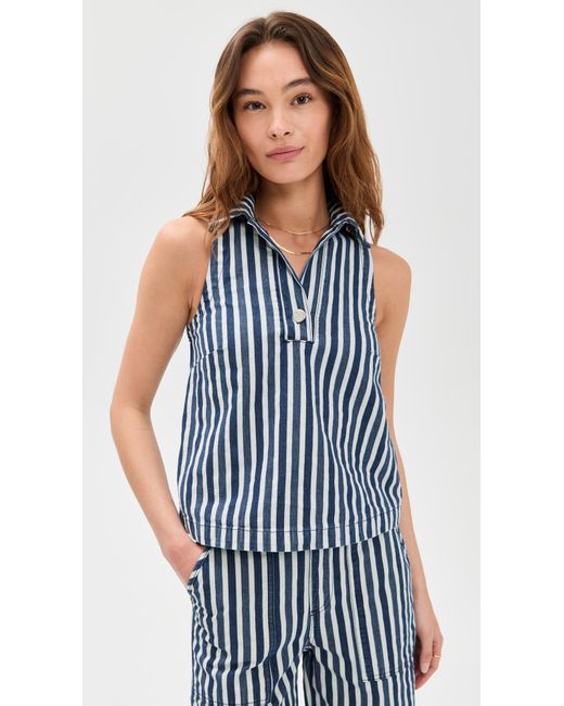 ALIGNE Peg Top in Blue | Lyst