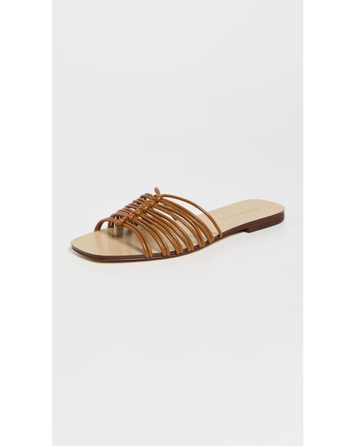 MARIA LUCA Maddalena Capri Sandals in Black | Lyst