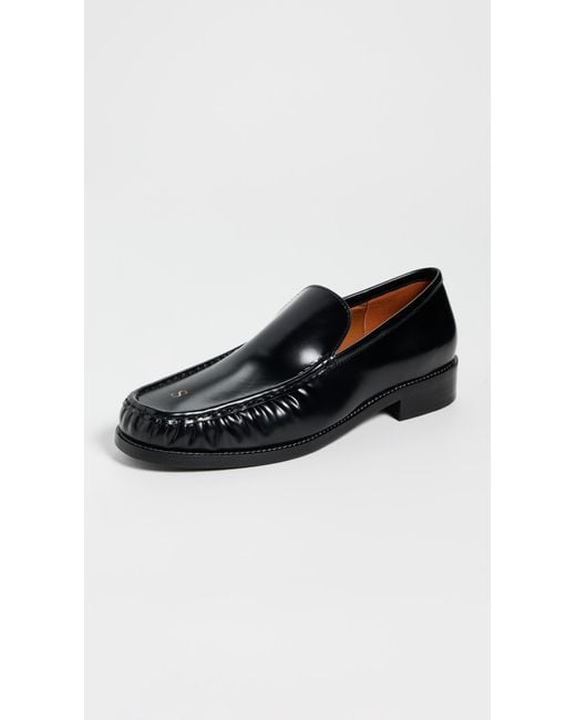 Acne Studios Boafer Light Loafers in Black for Men | Lyst