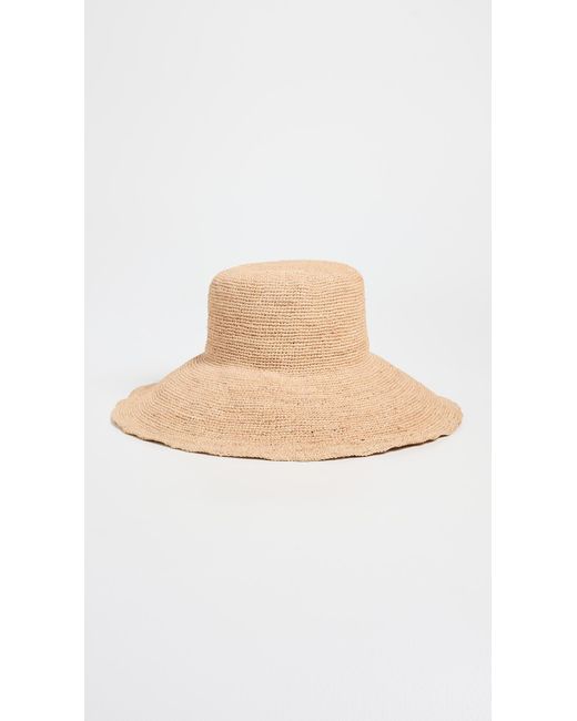Lack of Color The Inca Ultrawide Hat in White | Lyst