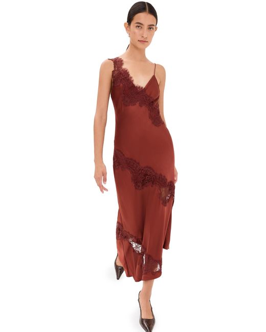 A.L.C. A. L.c. Stella Dress in Red | Lyst