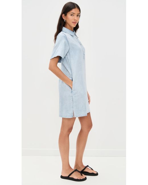 Rag & Bone Ultra Featherweight Jocelyn Dress in Blue | Lyst