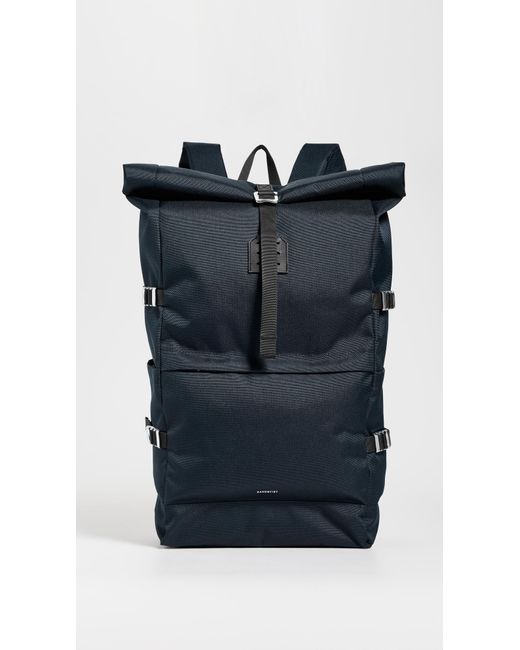 Sandqvist Icon Large Rolltop Backpack in Blue for Men | Lyst