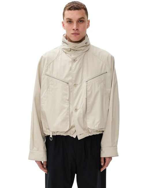 Lemaire Parachute Blouson Jacket in Natural for Men | Lyst