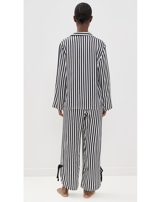 Sleeper Leeper Phoenix Triped Et With Bow Detail | Lyst