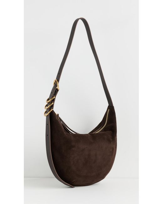 Rag & Bone Mercer Medium Hobo Bag in Black | Lyst