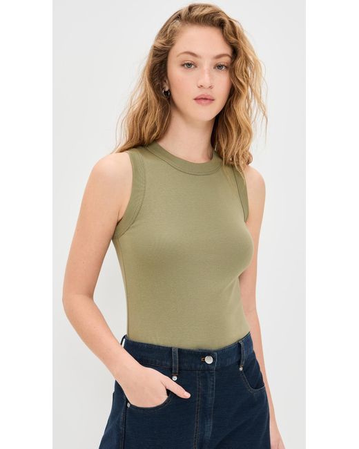A.L.C. A. L.C. Hadley Tank in Green | Lyst