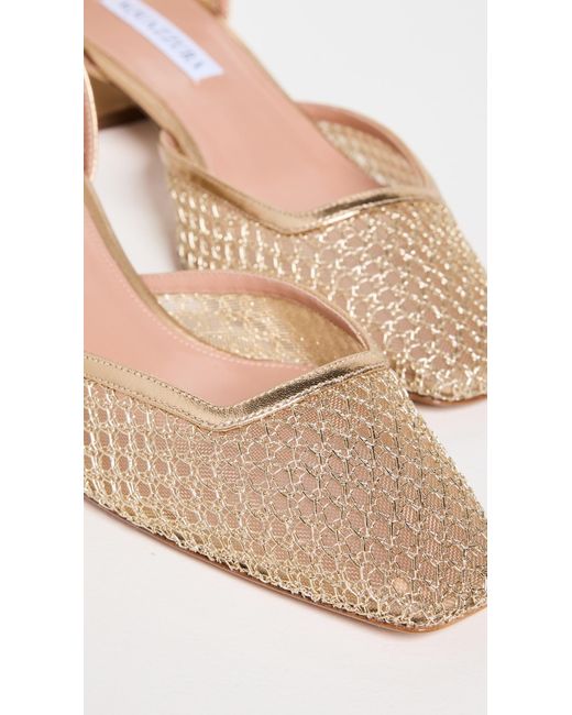 Aquazzura Asha Mesh Pumps 35 in Black | Lyst