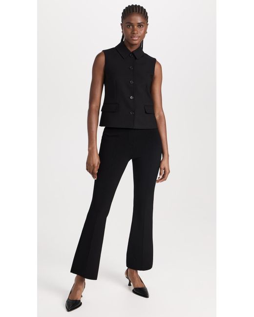 Theory Tailored Vest in Black | Lyst