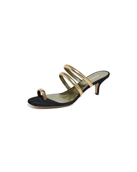 MARIA LUCA Modia Sandals in Black | Lyst