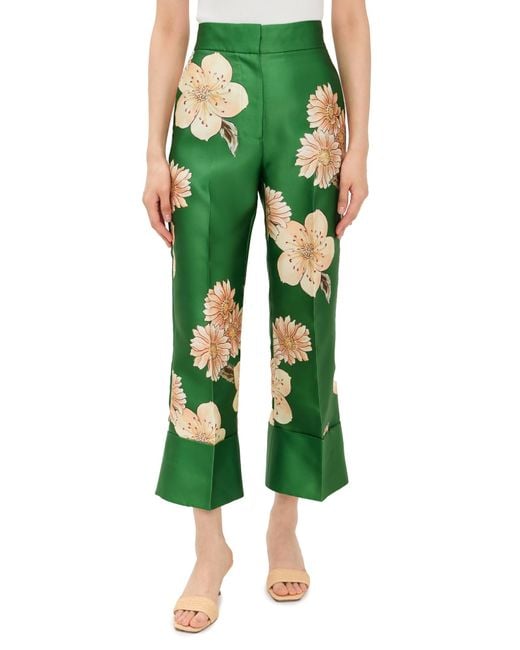 ALÉMAIS Sage Pants in Green | Lyst