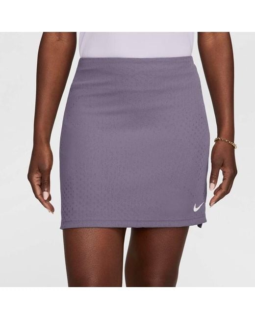 Nike Tour Fd5598-509 Golf Skort Dri-Fit High-Waisted Srt220 in Purple ...