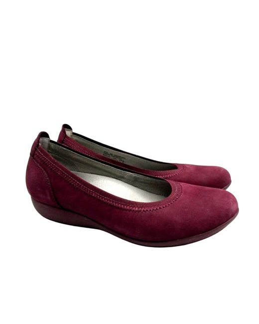 Dansko Kristen Milled Nubuck Loafer in Purple | Lyst