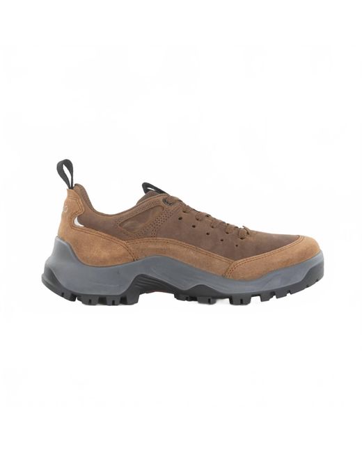 Ecco Offroad Lace-Up Shoes in Brown for Men | Lyst