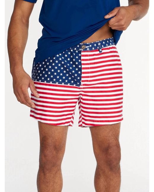 Chubbies The 'Mericas Short in Red for Men | Lyst