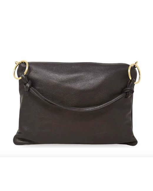 German Fuentes Leather Shoulder Bag in Black | Lyst