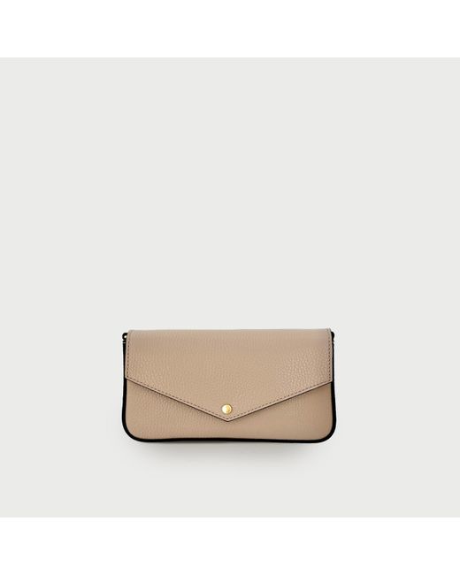 Apatchy London The Munro Leather Short Bag in Natural | Lyst